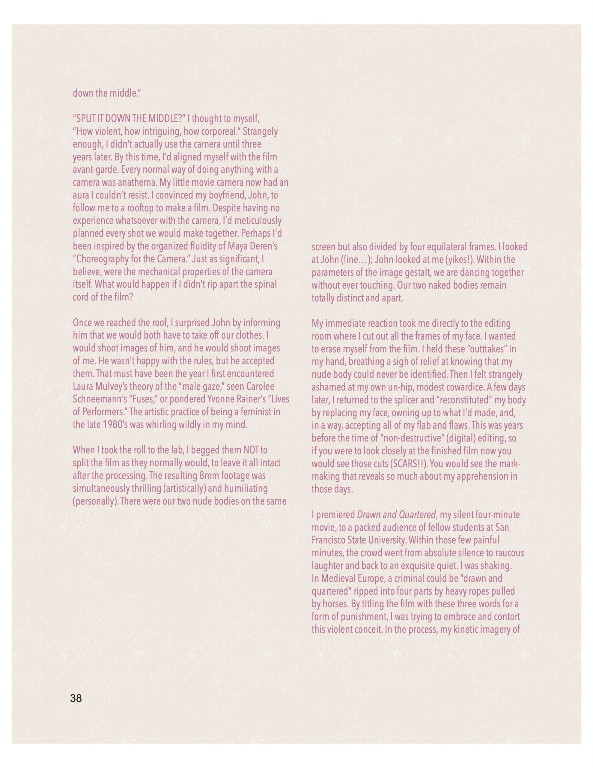 “Where do framed bodies go?” by Lynne Sachs / Analog Cookbook Issue #7 – Analog Erotica | Lynne ...