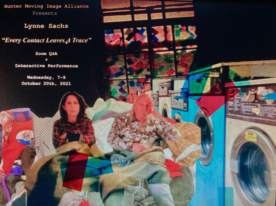 Hunter MFA MIA Lynne Sachs event “Every Contact Leaves a Trace” | Lynne ...